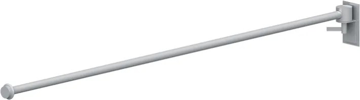 Artspect TT01 - Teleskopická tyč se závěsem d.170cm - Bílá
