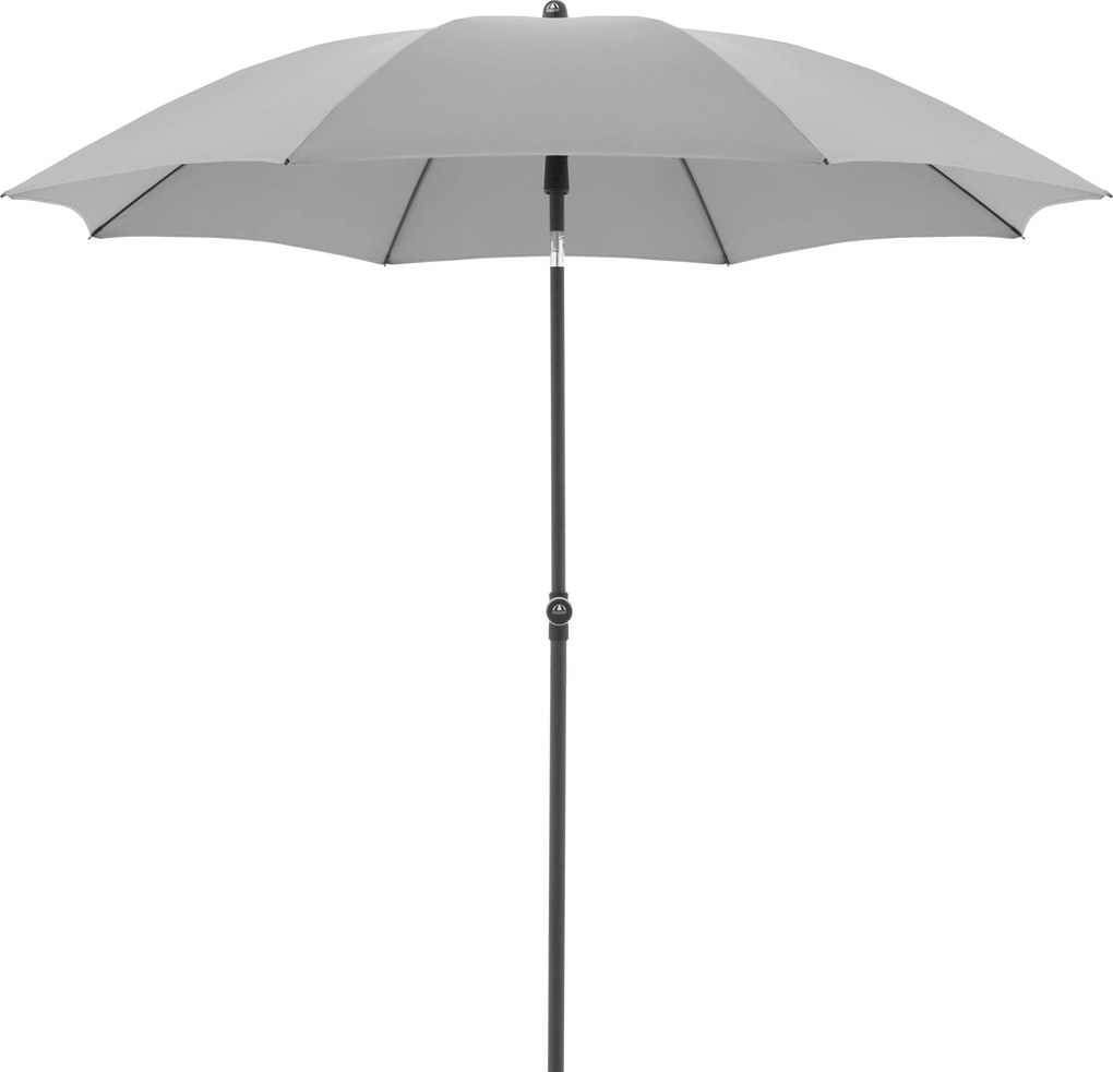 Doppler ACTIVE zahradní slunečník 210 cm šedá