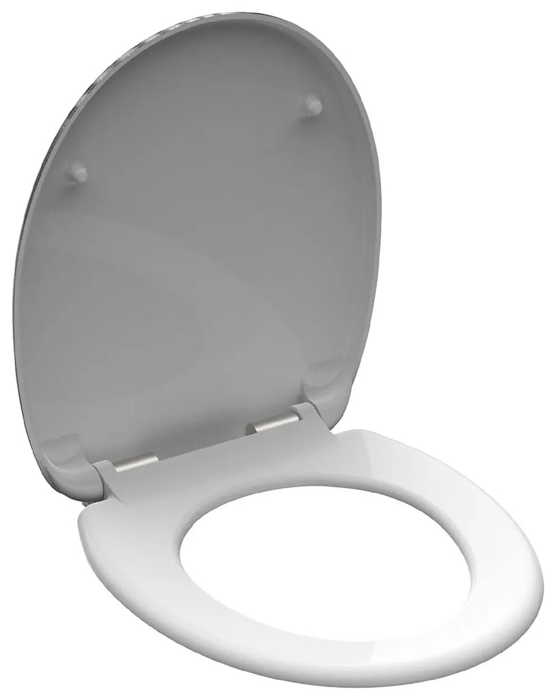 Eisl Sanitär WC prkénko Duroplast Soft Close Ying and Yang 82152