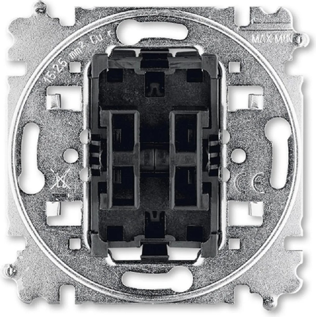 ABB Vypínač TANGO 3559-A52345 - č. 6+6 schodišťový dvojitý