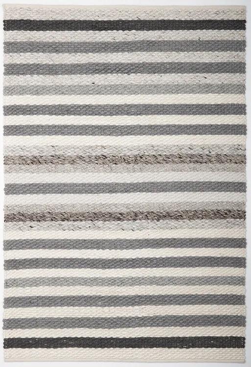 Diamond Carpets koberce Ručně vázaný kusový koberec MCK Strop DE 2263 Pastel Brown Mix Rozměry koberců: 240x300