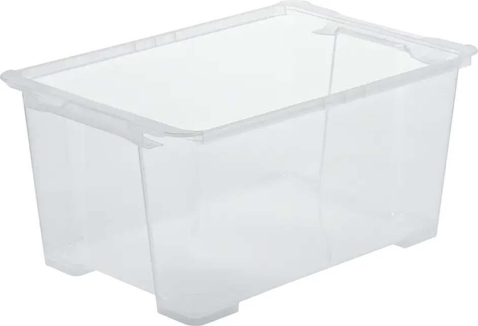 Regalux Úložný box, 58,3 × 39,2 × 27,7 cm, 44 l, transparentní