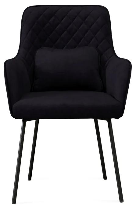 DOLMAR SEDAČKY Jídelní židle - KR-7, různé tkaniny a barvy na výběr Čalounění: námořnická (Uttario Velvet 2968)