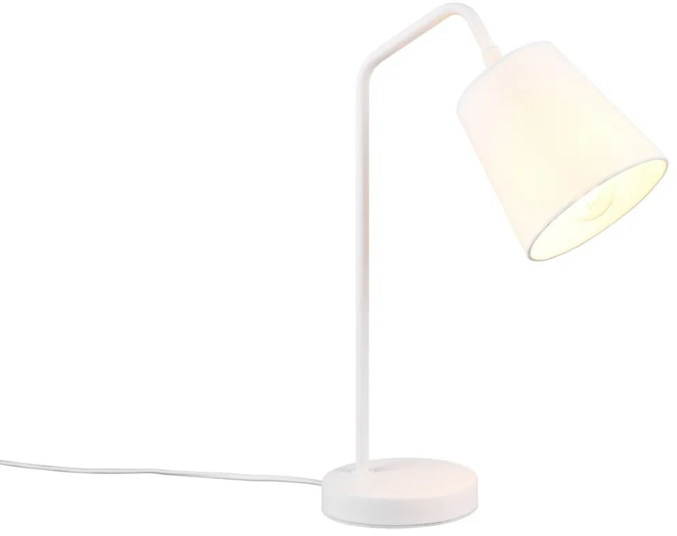 Stolní lampa Buddy, bílá