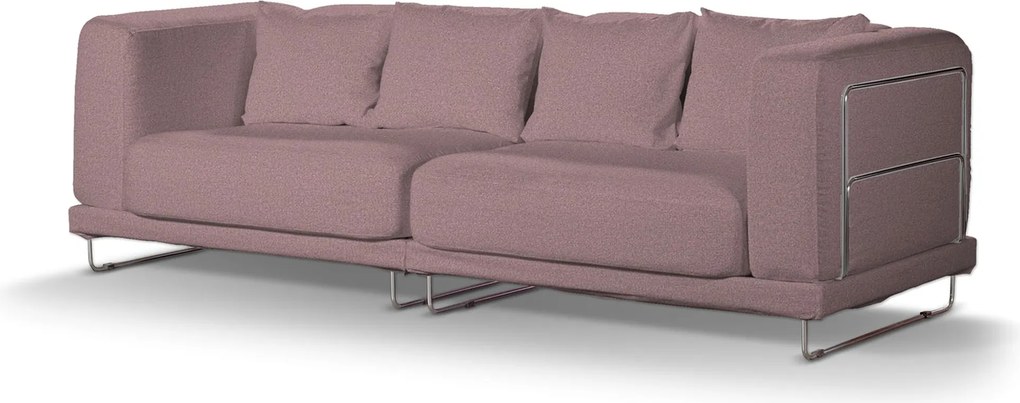 Potah na pohovku IKEA Tylösand 3-místná nerozkládací barva růžová látka pletený vzor