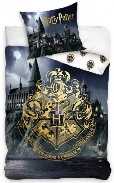 Carbotex Povlečení Harry Potter Cesta do Bradavic 140x200, 70x90 cm