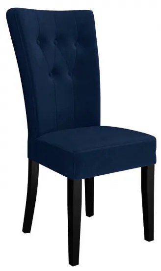 Čalouněná jídelní židle ST67 + klepadlo, Barva:: chrom, Barva: bílý polomatný, Potah: Magic Velvet 2250
