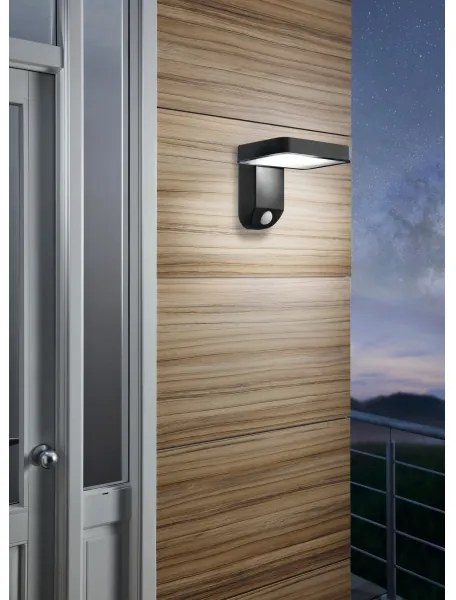 Eglo 98191 -LED Solární nástěnné svítidlo se senzorem PASTION LED/4,5W/3,7V IP44