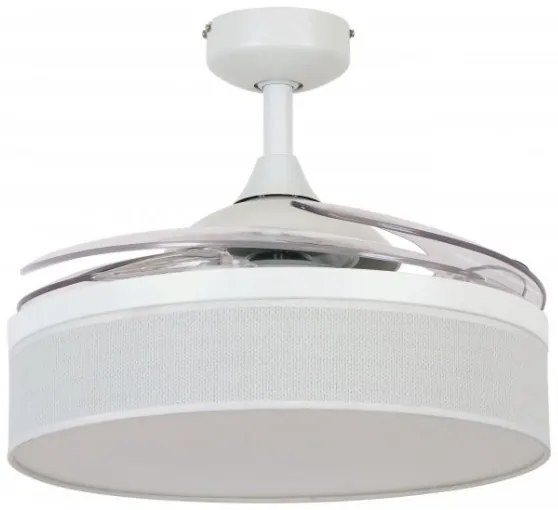 FANAWAY 511030 - LED Stropní ventilátor FRASER 3xE27/20W/230V bílá + DO