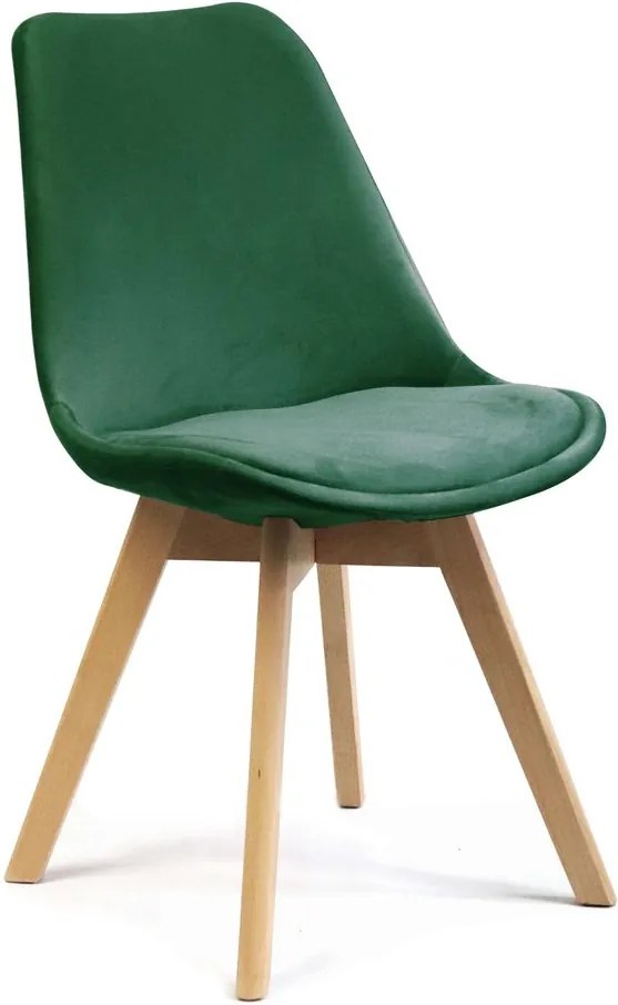 ADK Trade s.r.o. Jídelní židle Felman, tmavě zelená