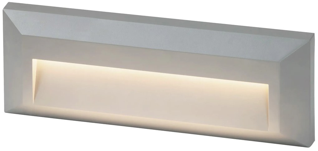 Rabalux LED venkovní zápustné svítidlo Pueblo 1x1,6W | 103lm | 4000K | IP65 - šedá