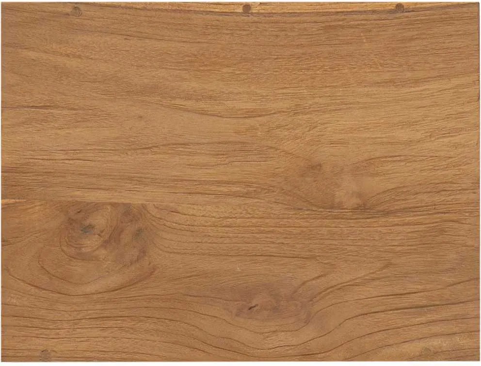 Noční stolek masivní teak 40 x 30 x 50 cm 244484