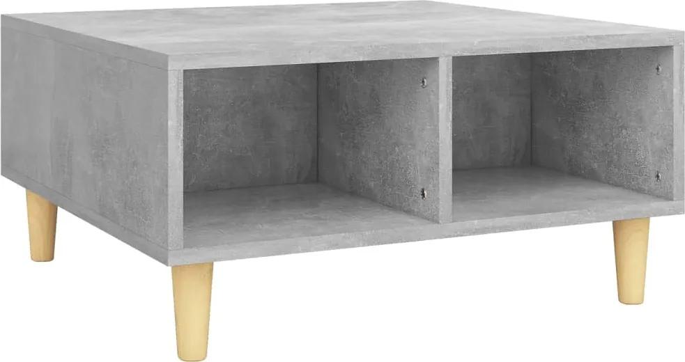 vidaXL Konferenční stolek 60 x 60 x 30 cm dřevotříska [805984] Barva: kouřový dub