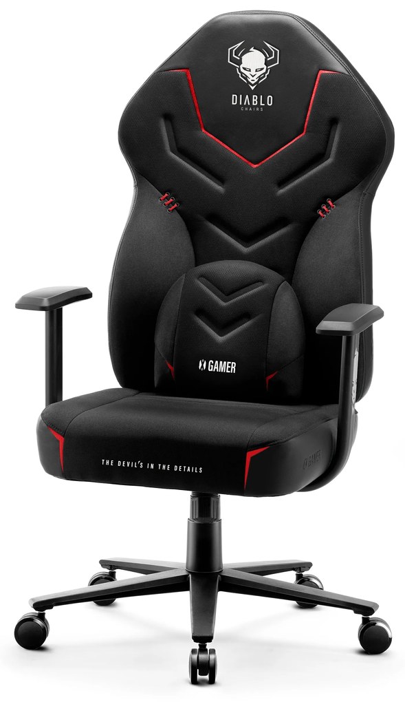 Herní židle Diablo X-Gamer 2.0 Normal Size: černá Diablochairs