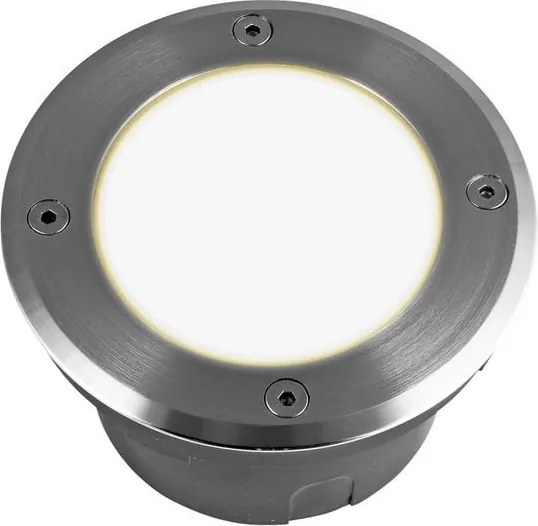 PANIT EST355 Venkovní svítidlo OBLO MICRO kruhová ocel 230V GX53 7W IP67 - PAN INTERN.