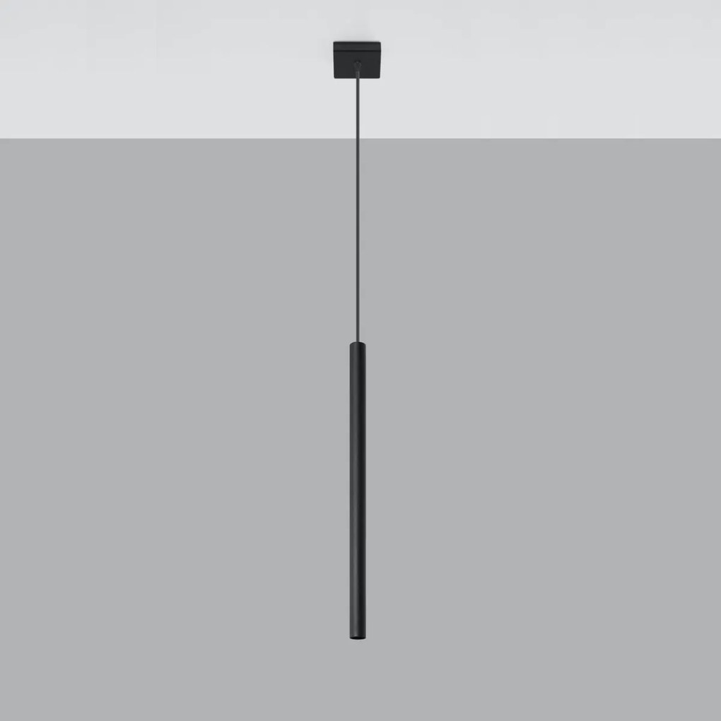 Sollux Lighting Závěsné svítidlo PASTELO 1 černé