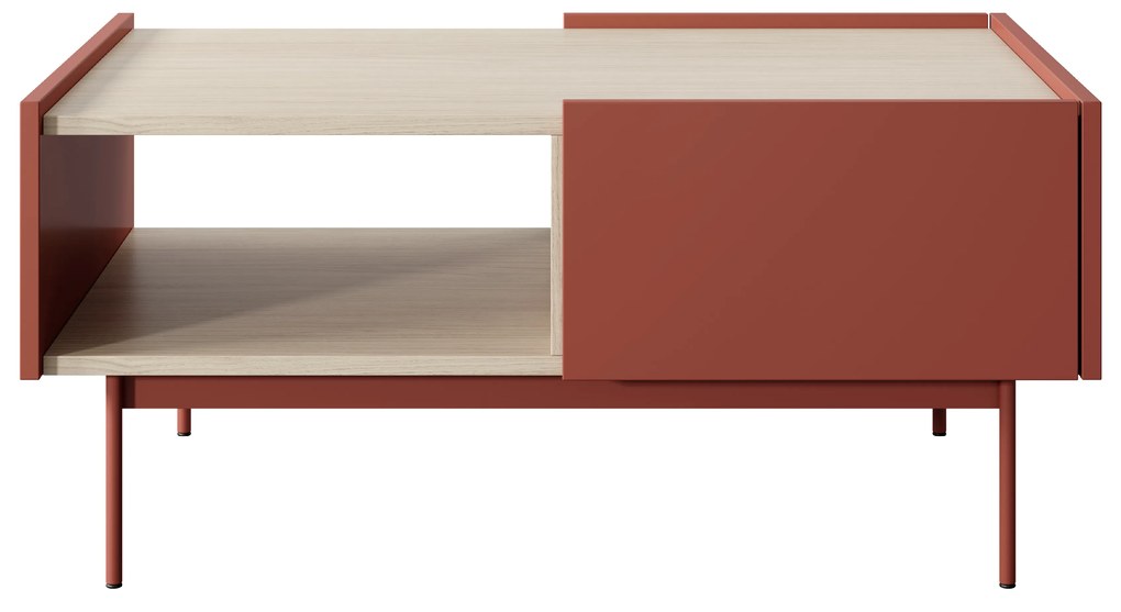 Piaski Konferenční stolek Color L97 Barva: Keramická červená
