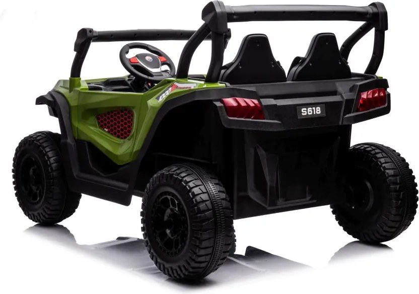 LEAN CARS Elektrické autíčko S618 zelené 4x4