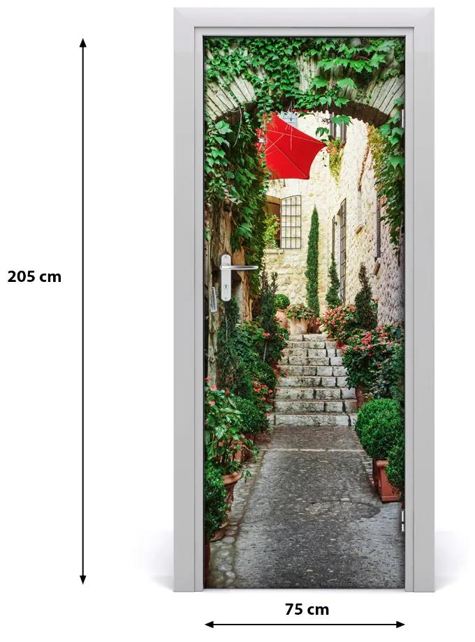 Fototapeta samolepící na dveře Francie uličky 75x205 cm