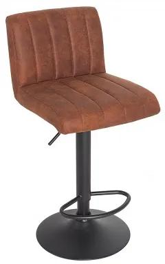 Barová židle Portland vintage hnědá / 38456