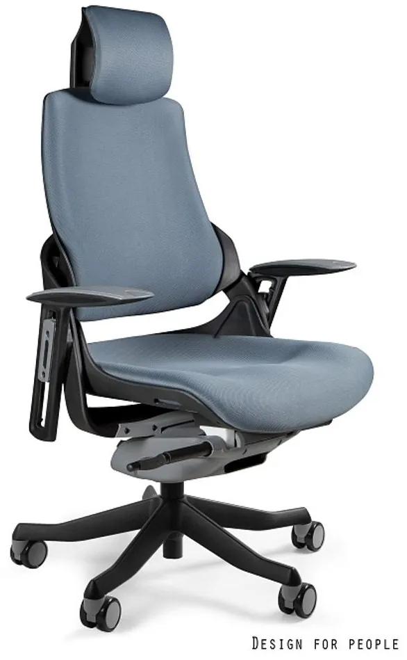 UNIQUE Kancelářská židle WAU, černá základna/tkanina