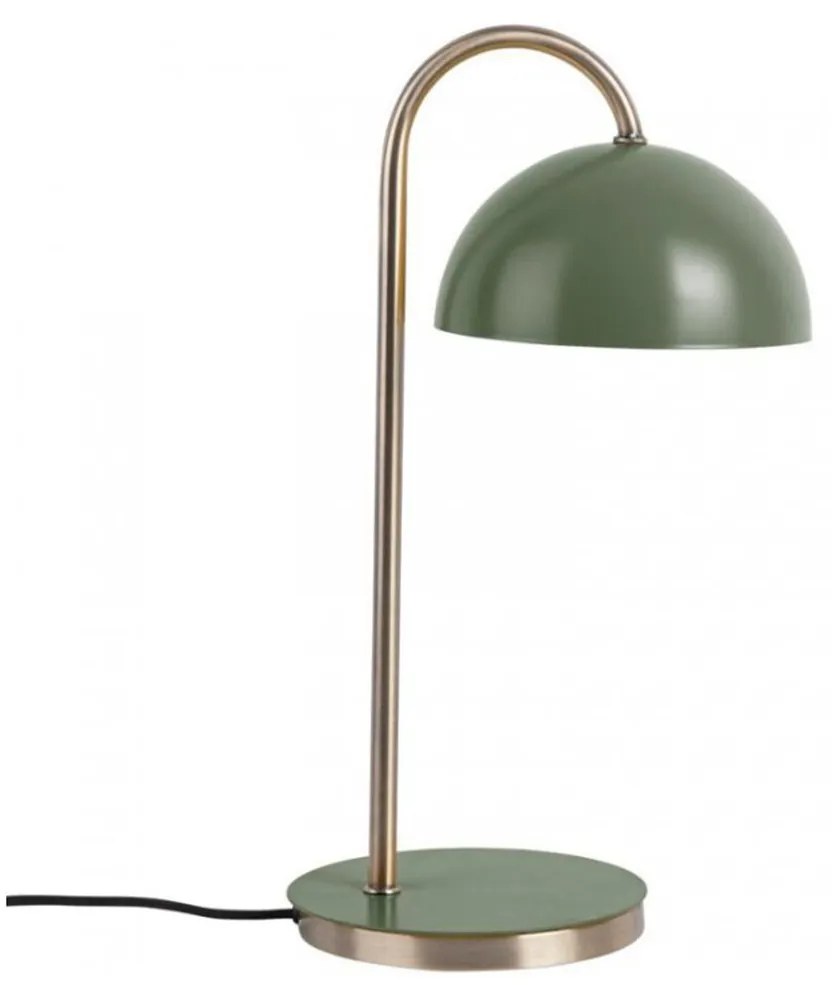 LEITMOTIV Sada 2 ks: Zelená stolní lampa Dome 20 × 14 × 36.5 cm