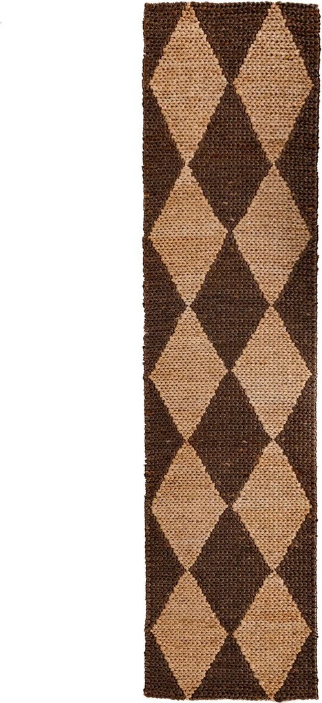 XXXLutz BĚHOUN, 80/230 cm, tmavě hnědá Flair Rugs - Online Only koberce & rohožky - 003165043104