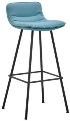 RIM Barová židle EDGE 4211.27 Barva podnože černá podnož GALERIE - Čalounění Rim LÁTKY 4 / FAME, STEP, OCEANIC