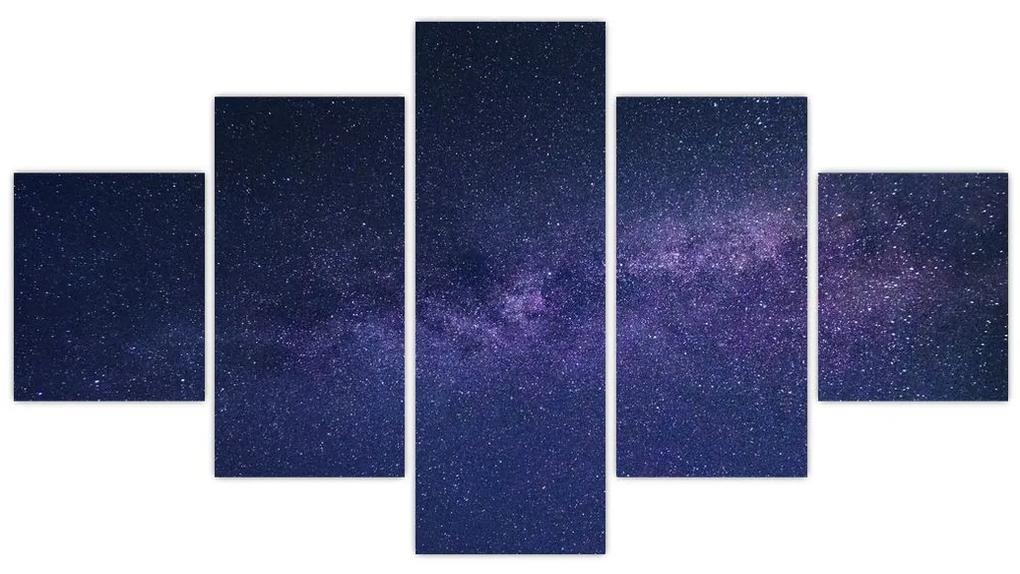 Obraz galaxie (125x70 cm)