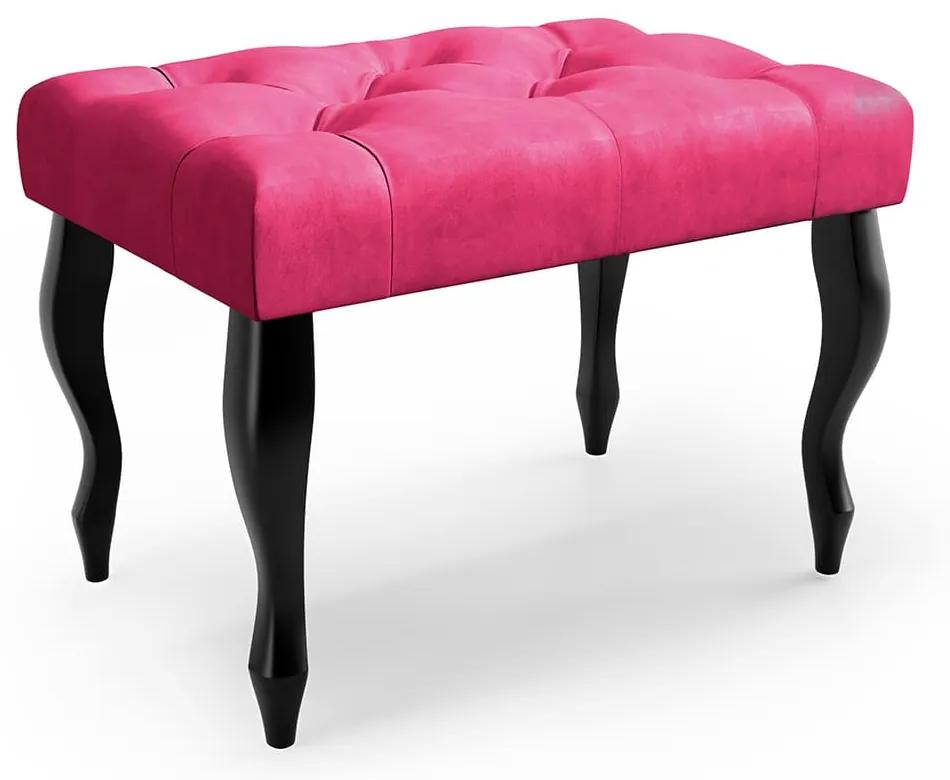 Malá lavice do předsíně Dalie 60x40 cm Barva: Červená - Trinity 09