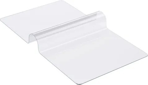PVC chránič stolu 40,6 × 81,3 cm průhledný plastový 1,5 mm silný