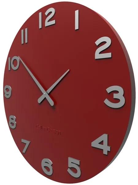 Designové hodiny 10-205 CalleaDesign 60cm (více barev) Barva bílá-1 - RAL9003