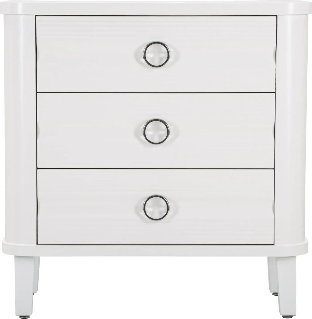 Komoda Shine 81 cm bílá