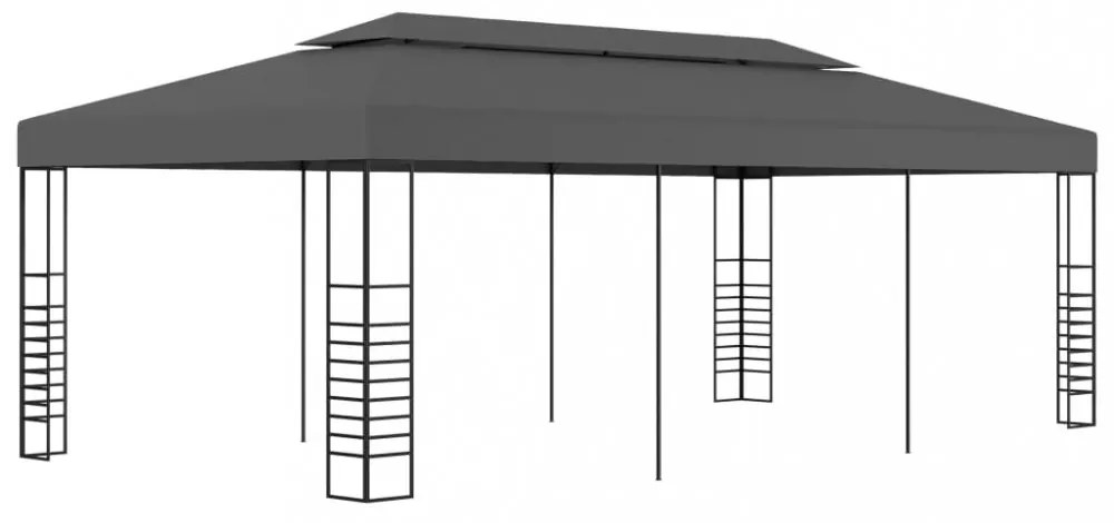 Zahradní altán 3 x 6 m antracit Dekorhome