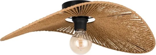 Eglo 31961 - Stropní svítidlo SIRUELA 1xE27/42W/230V hnědá/černá