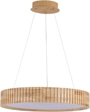 Brilagi - LED Lustr na lanku FALCON WOOD MODERN LED/30W/230V pr. 45 cm dřevo