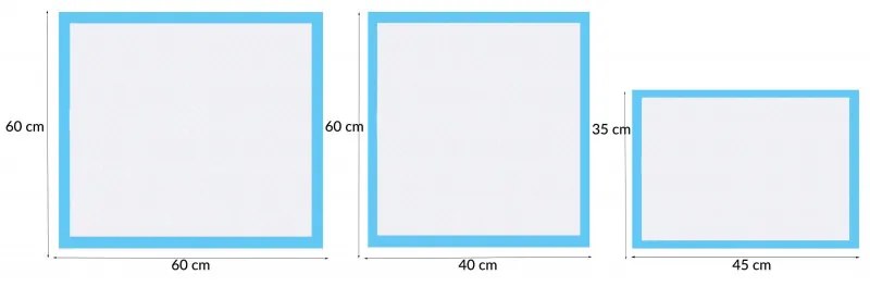 Tréninková podložka pro štěňata 60x60 cm, 10ks SPRINGOS PA2016