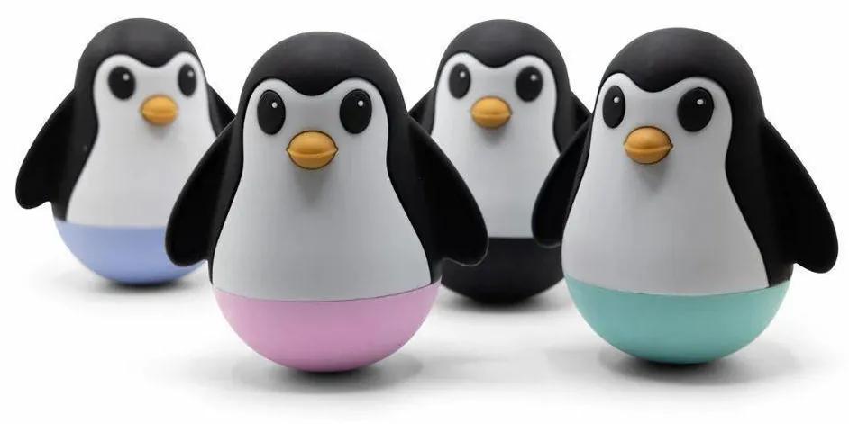 Jellystone Designs Kývající tučňák, růžový