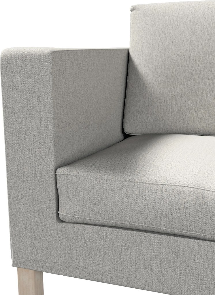 Potah na pohovku IKEA Karlanda 2-místná, krátký barva šedá látka pletený vzor