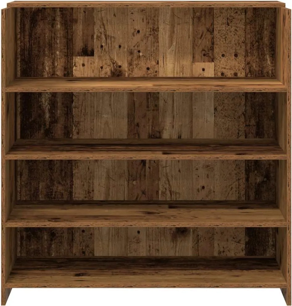 Recepční stůl starého dřeva 100x50x103,5 cm kompozitní dřevo 3324167