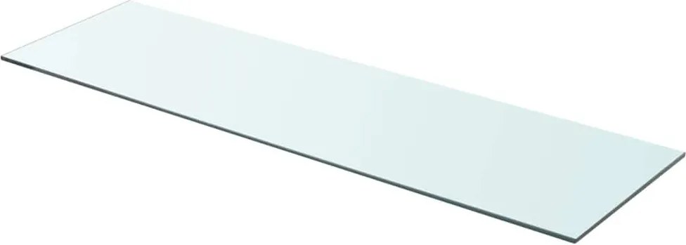 Policové desky 2 ks sklo čiré 90 x 25 cm 3051580