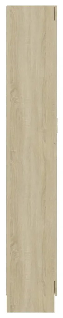 Knihovna Richy - dřevotříska - 82,5x30,5x185,5 cm | dub sonoma