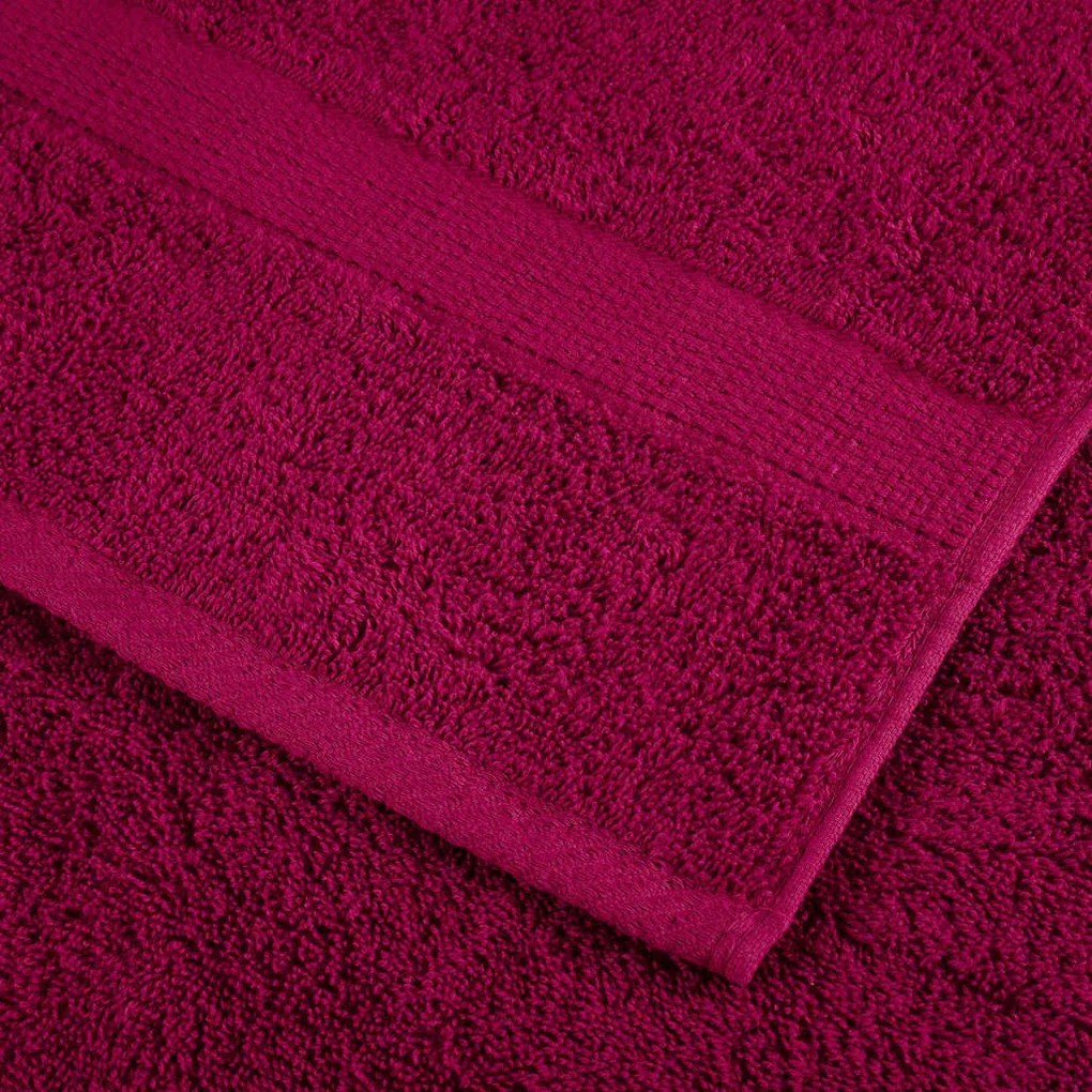 Prémiové mycí utěrky SOLUND 4 ks bordó 30x30 cm 600 g/m² 137204