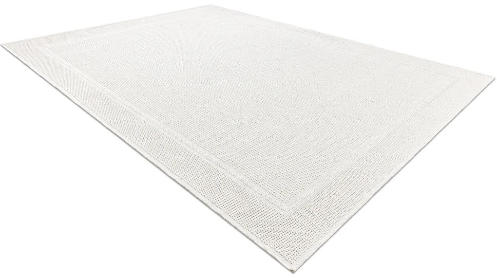 Dywany Łuszczów Kusový koberec Timo 5979 White – na ven i na doma - 60x100 cm