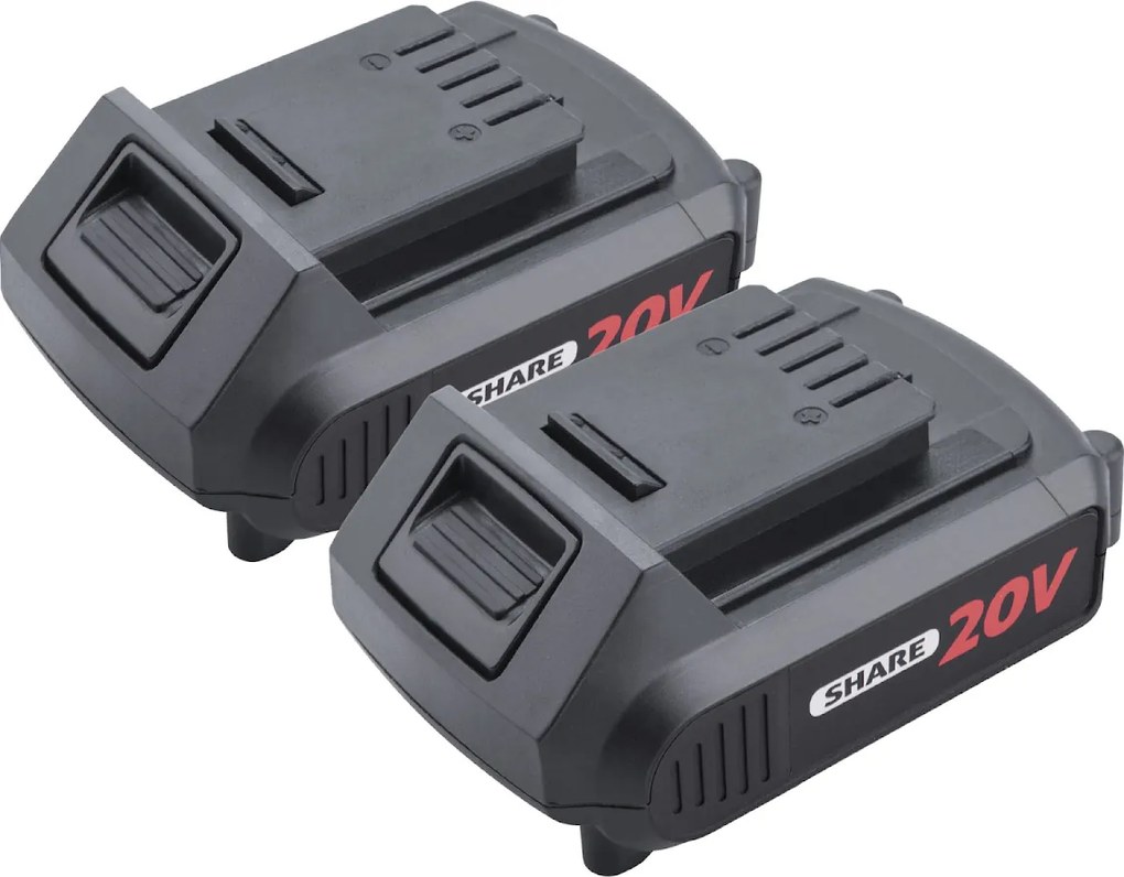 Vrtací šroubovák aku s příklepem SHARE20V, BRUSHLESS, 2Ah (2×), EXTOL PREMIUM 8891806