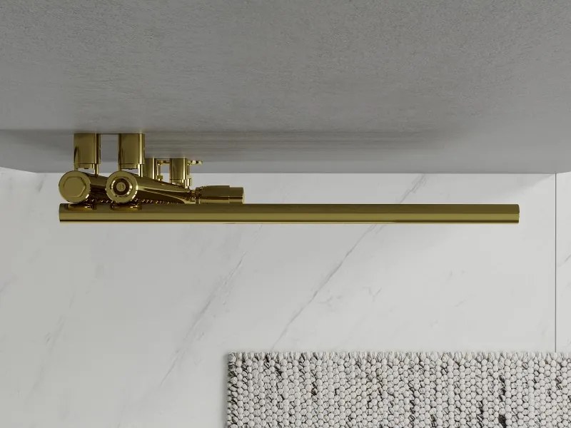 Mexen Neptun, topné těleso 1400x500 mm, 420 W, zlatá lesklá, W101-1400-500-00-50