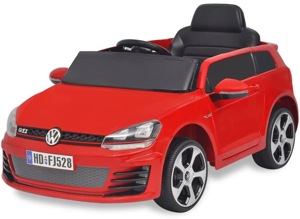 80129 vidaXL dětské auto VW Golf GTI 7 červené 12 V s dálkovým ovládáním |  BIANO