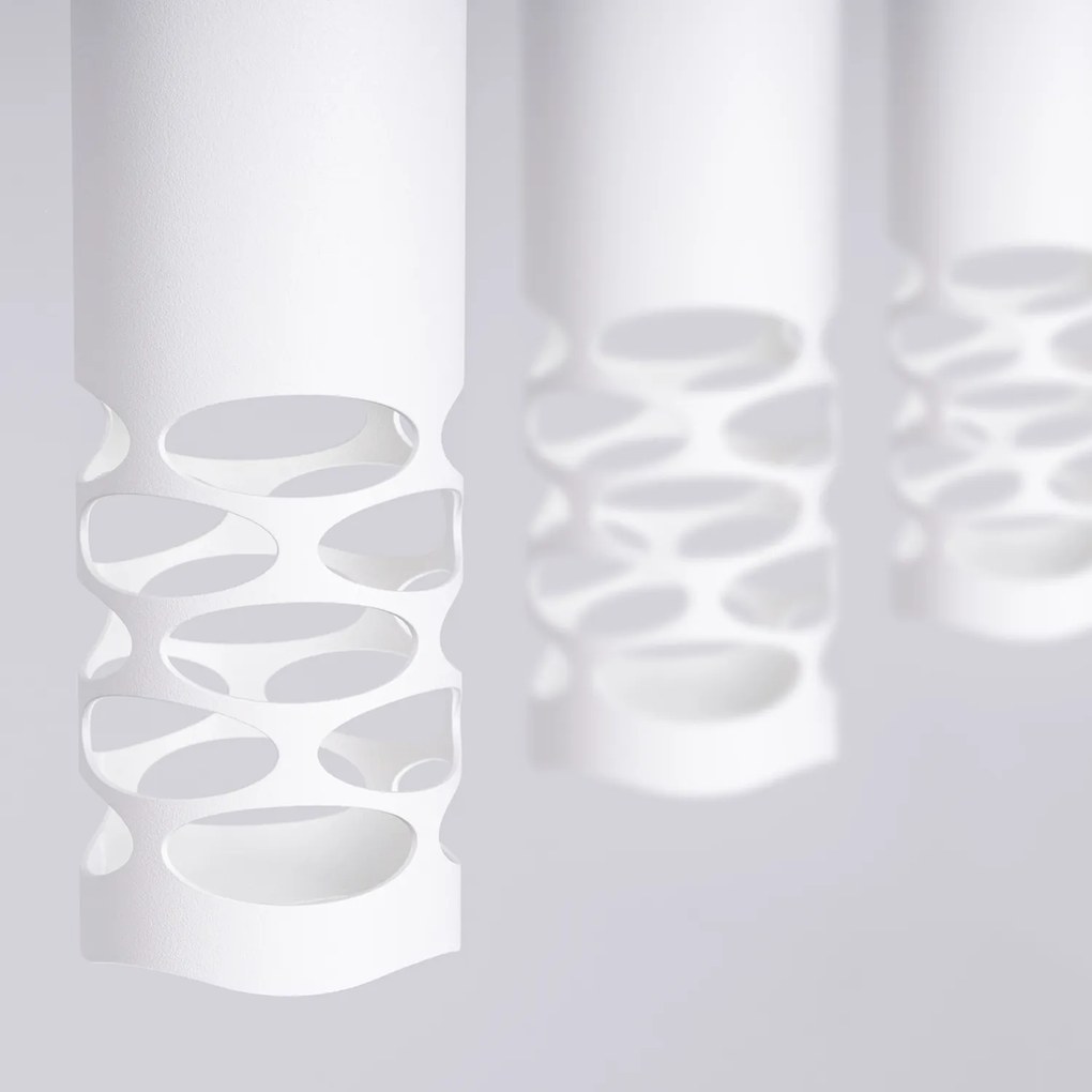 Sollux Lighting Závěsné svítidlo LIRO 3L bílé