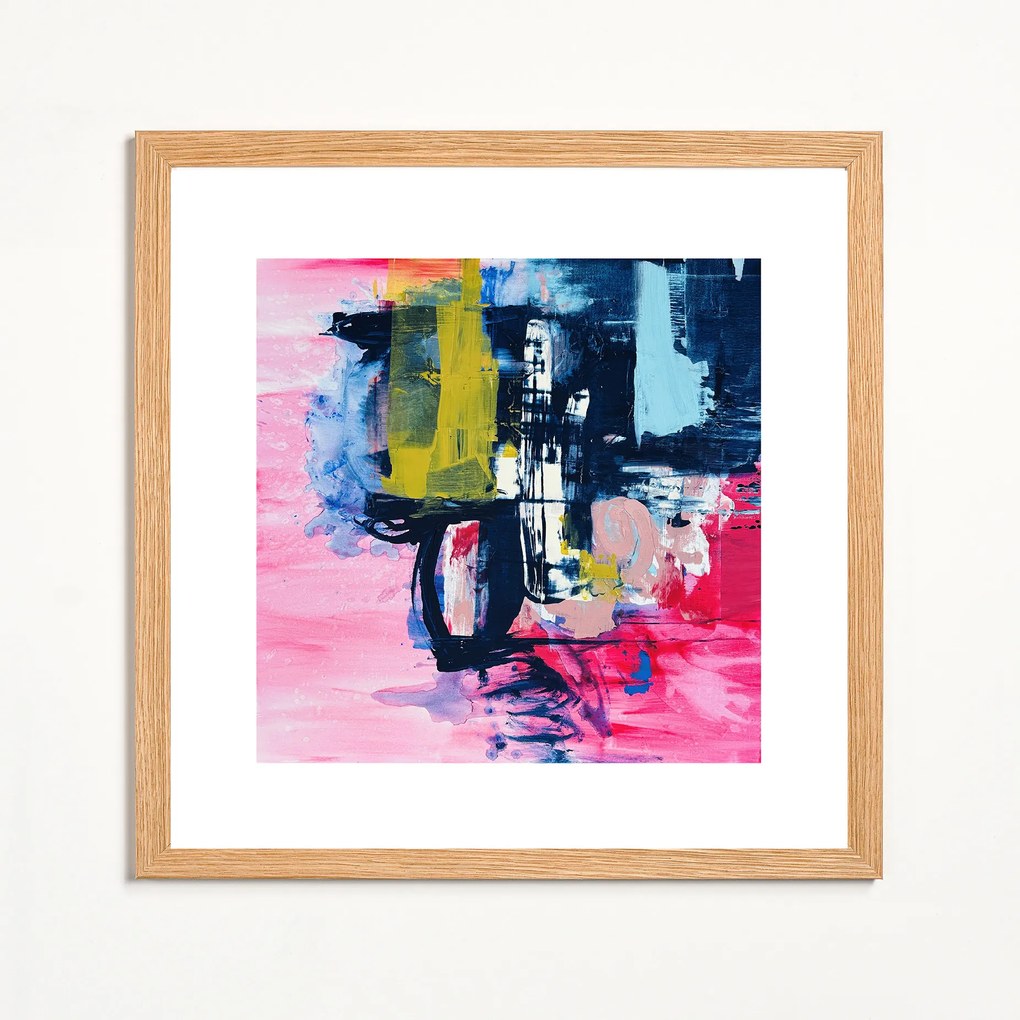 Evgeniya Zolotareva | Midnight Through Cotton Candy Rám: Černý, Velikost: 50 x 50 cm