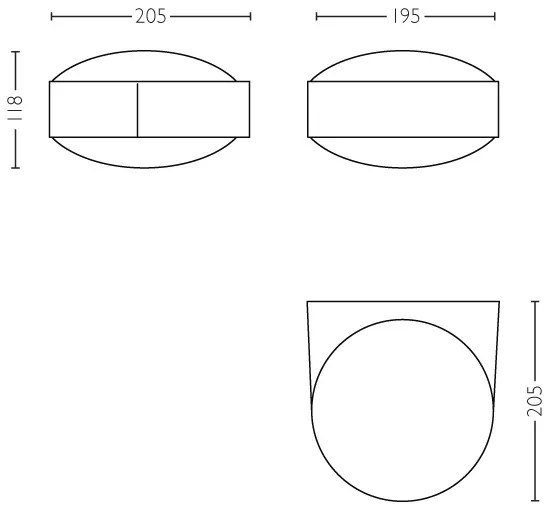 Philips 17336/47/PN - Venkovní nástěnné svítidlo MYGARDEN CHIPMUNK E27/42W IP44
